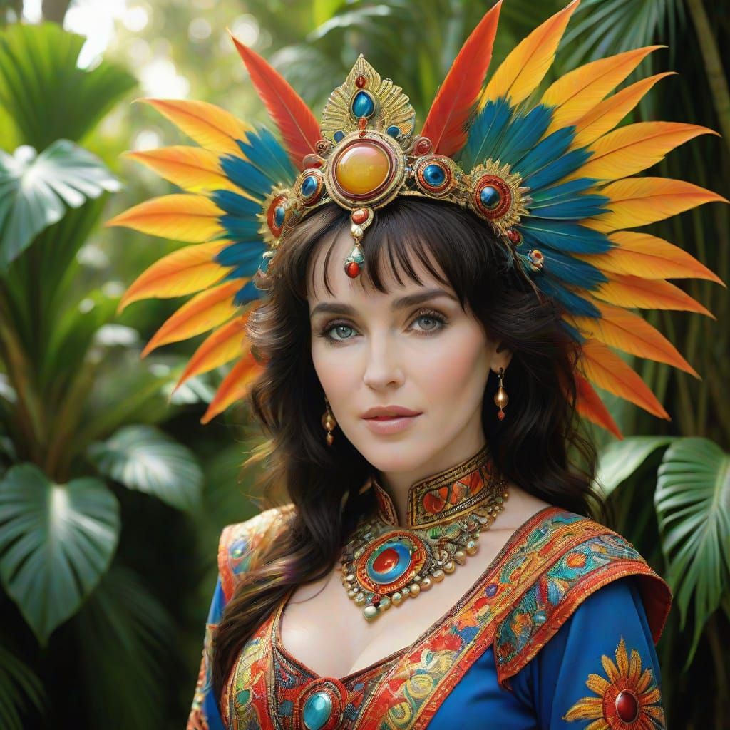 Carnival Queen Isabelle Adjani - Carnival Queen Isabelle Adj...