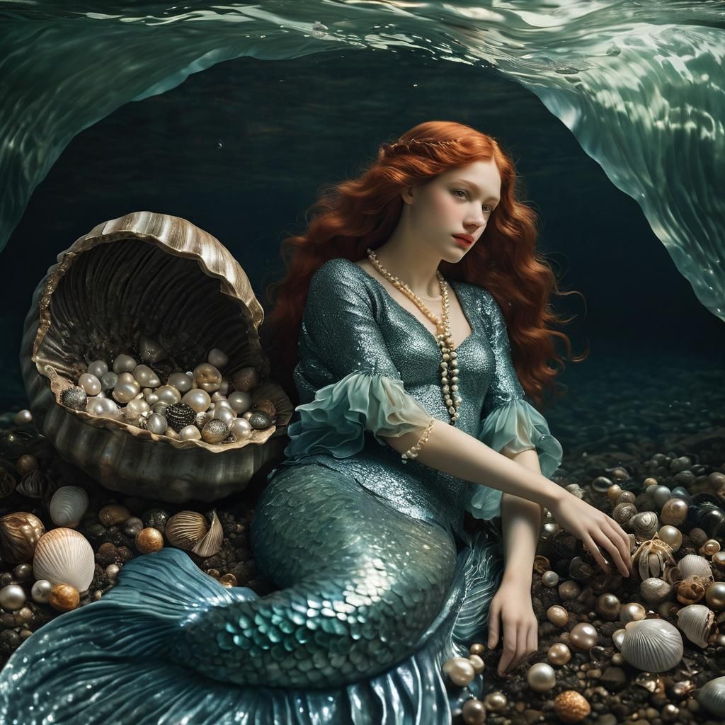 Mermaiden - AI Generated Artwork - NightCafe Creator