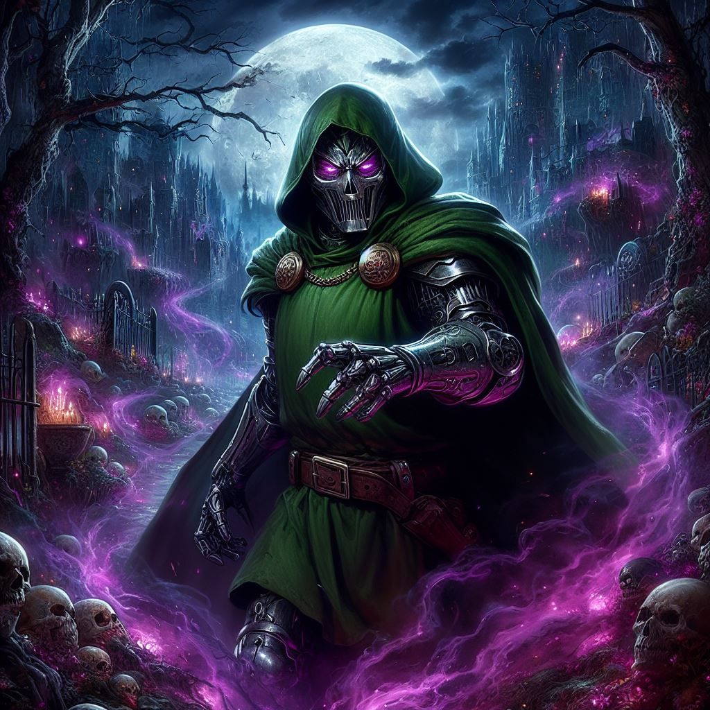 Dr. Doom - AI Generated Artwork - NightCafe Creator