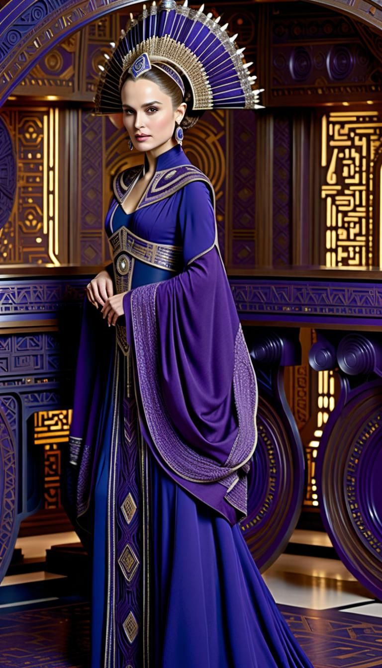 Padmé Amidala from Star Wars - AI Generated Artwork - NightCafe Creator