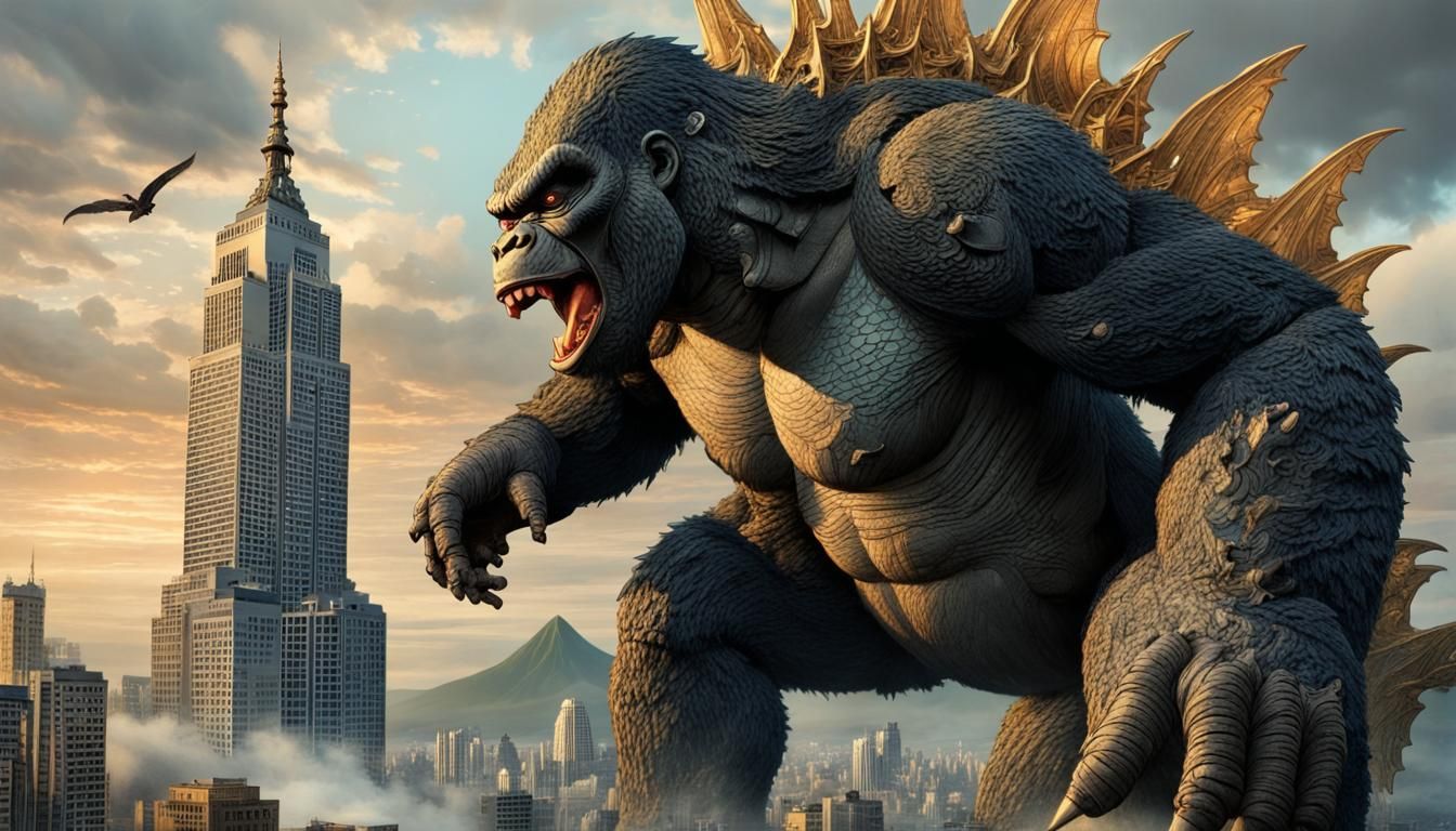Kongzilla. - AI Generated Artwork - NightCafe Creator