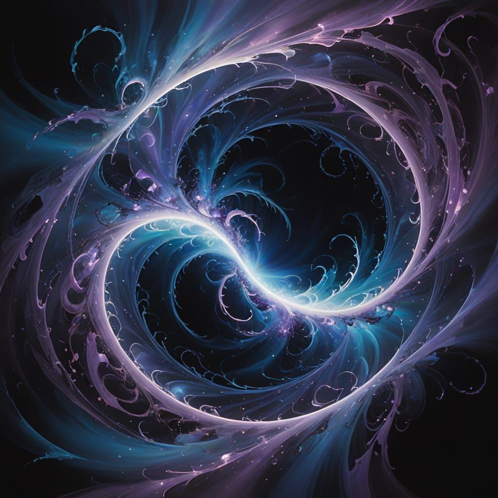 Energy moving through dimensions - Ethereal Vortex in Dream...