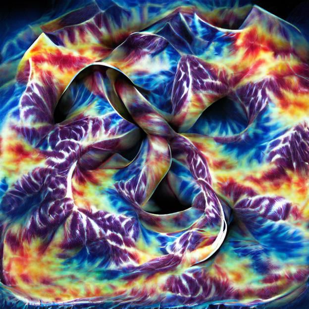 Fractal tie-dye psychedelic infinity - AI Generated Artwork - NightCafe ...