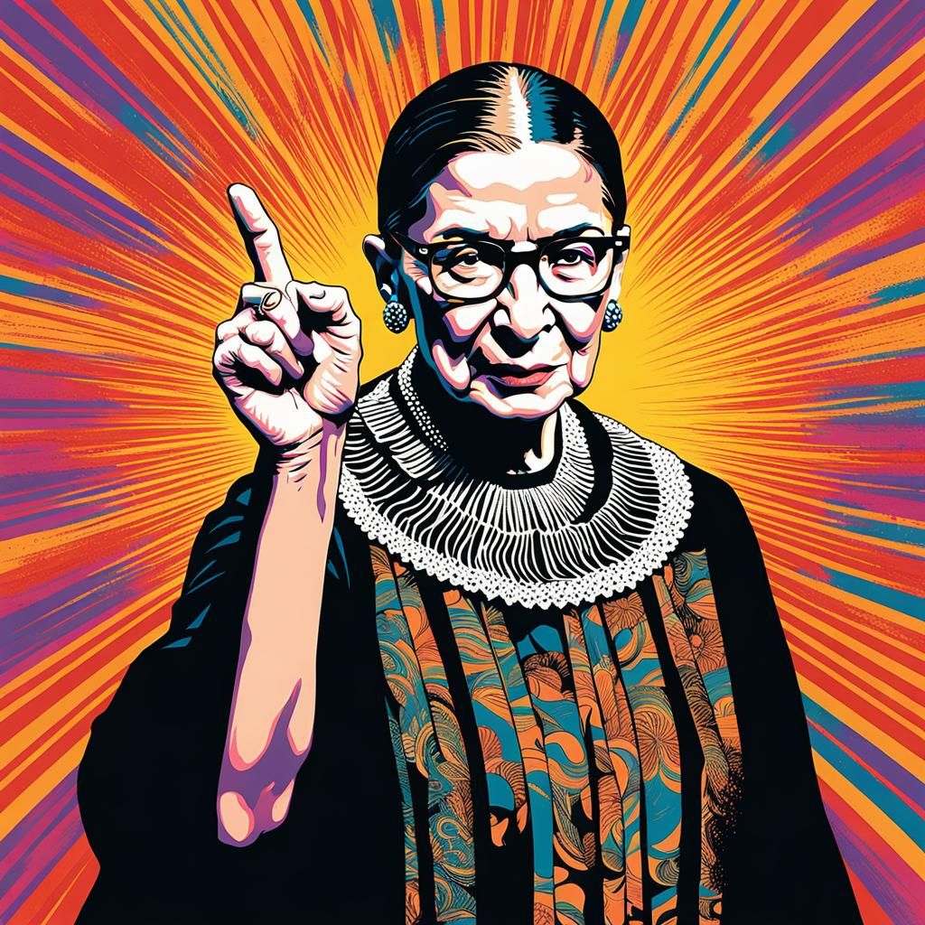 #1 RBG - AI Generated Artwork - NightCafe Creator