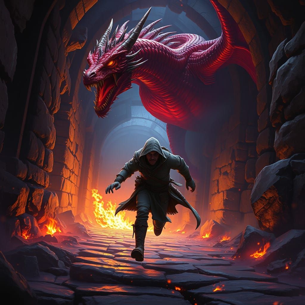 The Rogue & the Red Dragon - Rogue Fleds from Red Dragon in ...