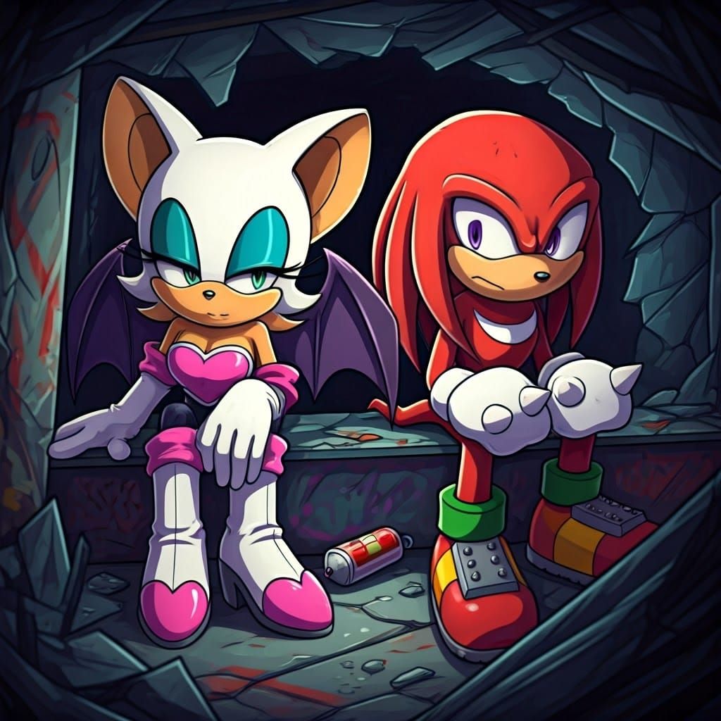 Gritty Video Game Icons Under the Influence - AI Art