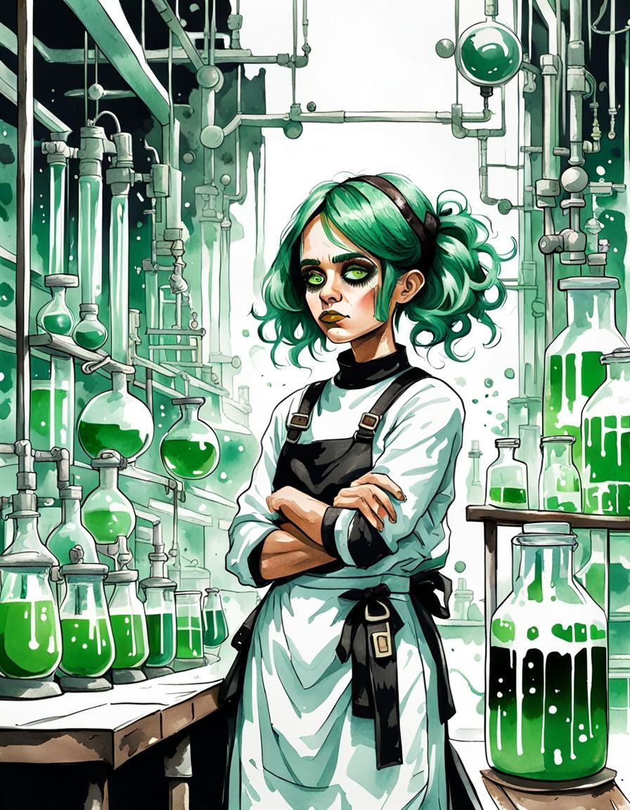 Oompa Loompa Girl - AI Generated Artwork - NightCafe Creator