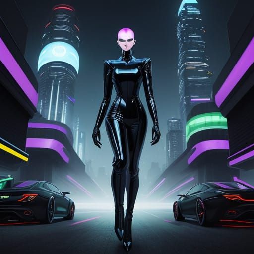 My Stepmother Is An Alien - Alien Siren in a Futuristic Metr...