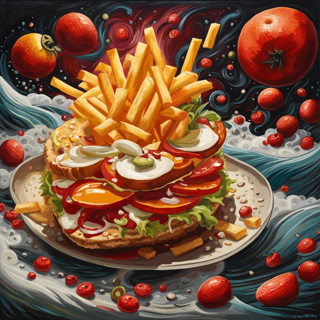 Munching time - AI Generated Artwork - NightCafe Creator