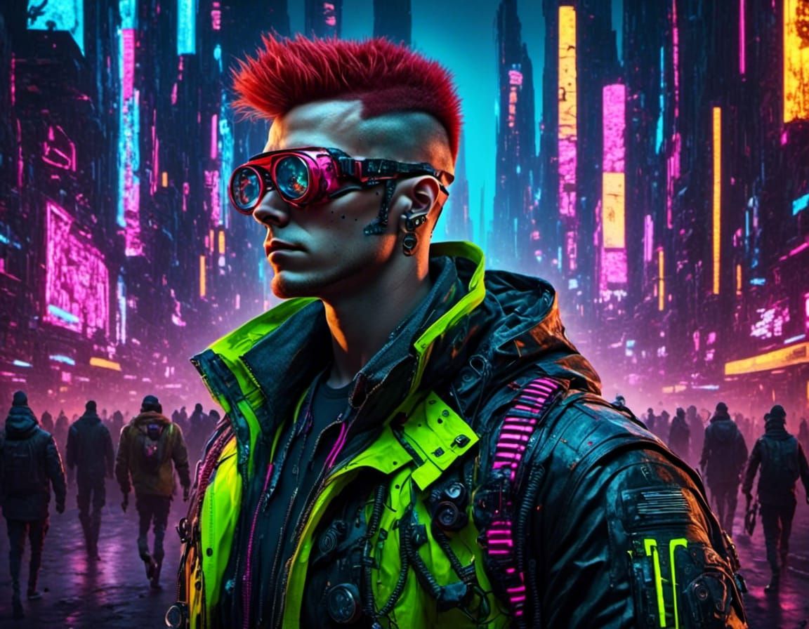 hackercore - LoRA - NightCafe Creator