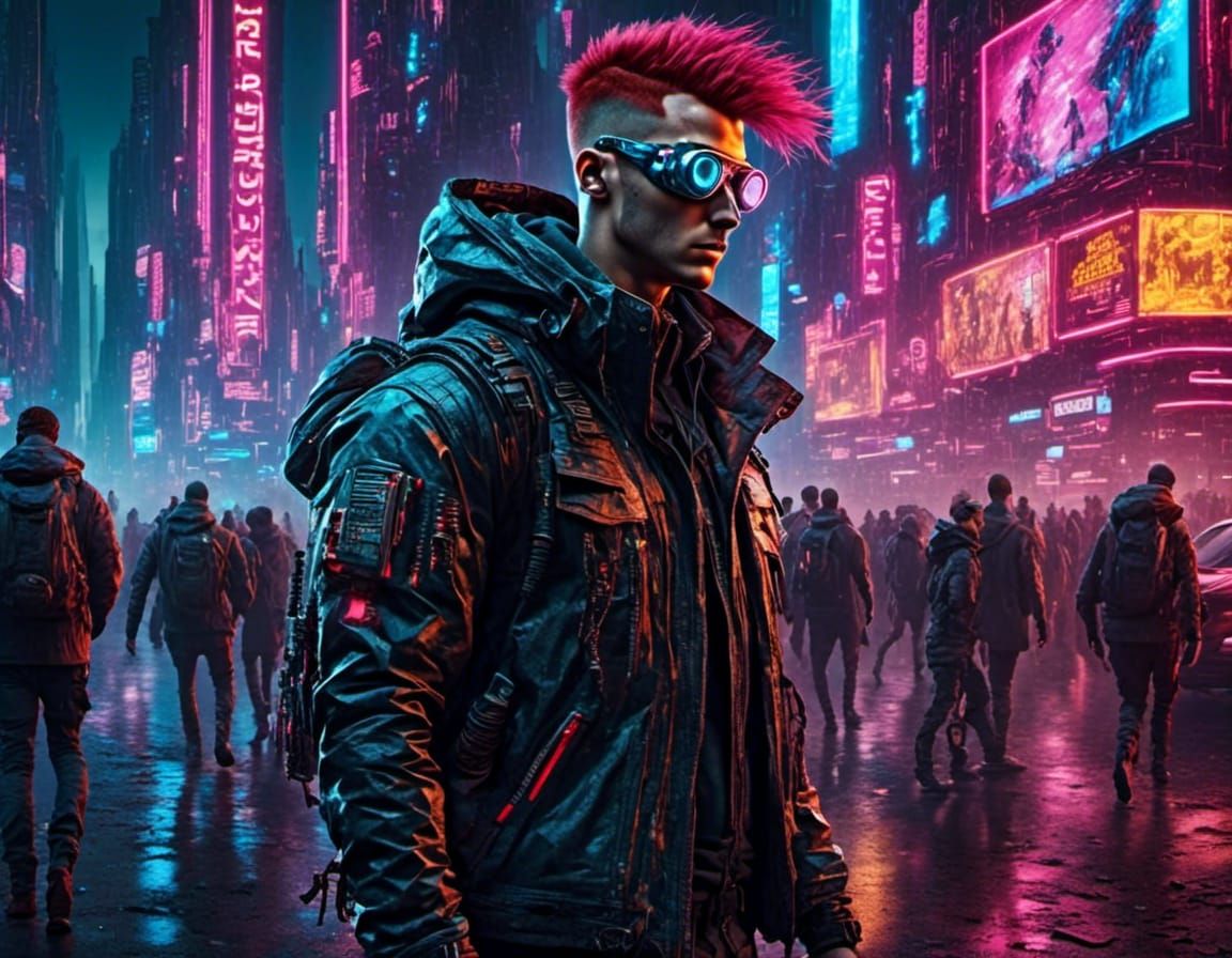 hackercore - LoRA - NightCafe Creator