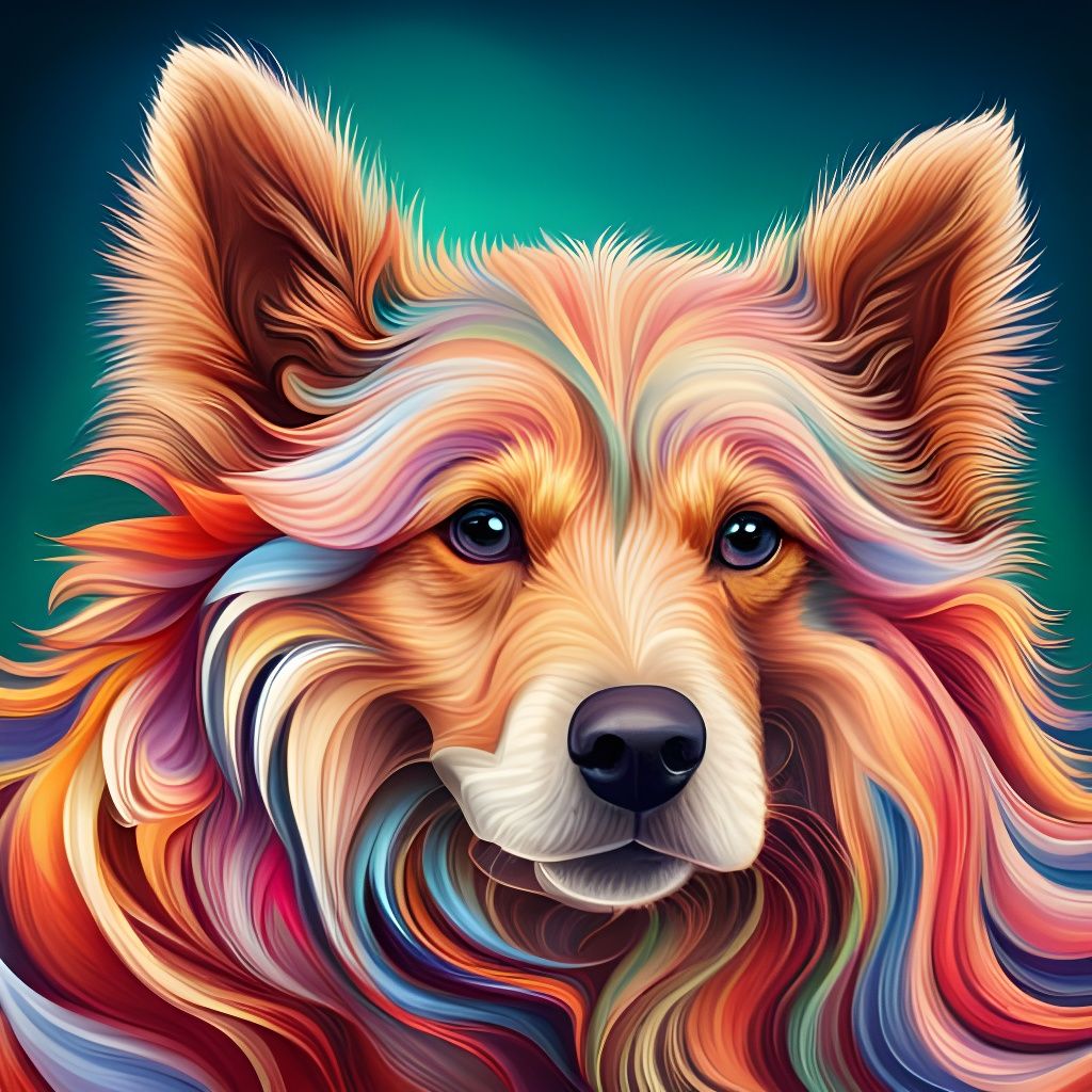 Mystical Dog! - AI Generated Artwork - NightCafe Creator