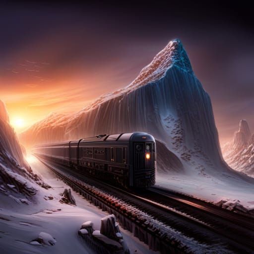 Train - AI Generated Artwork - NightCafe Creator