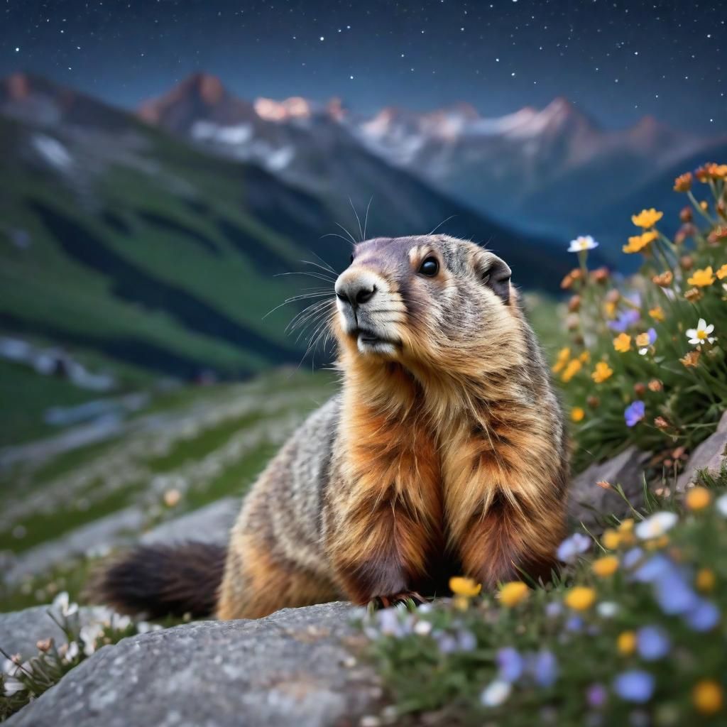 Marmot II - AI Generated Artwork - NightCafe Creator