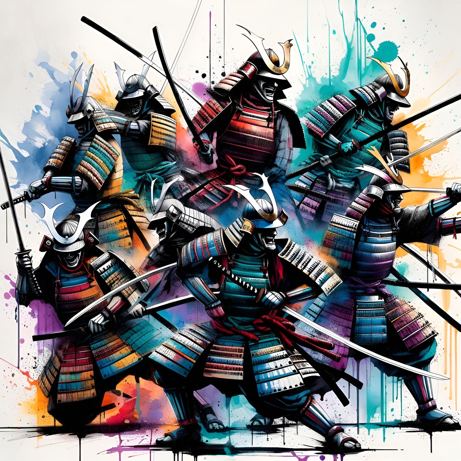 Samurai - AI Generated Artwork - NightCafe Creator