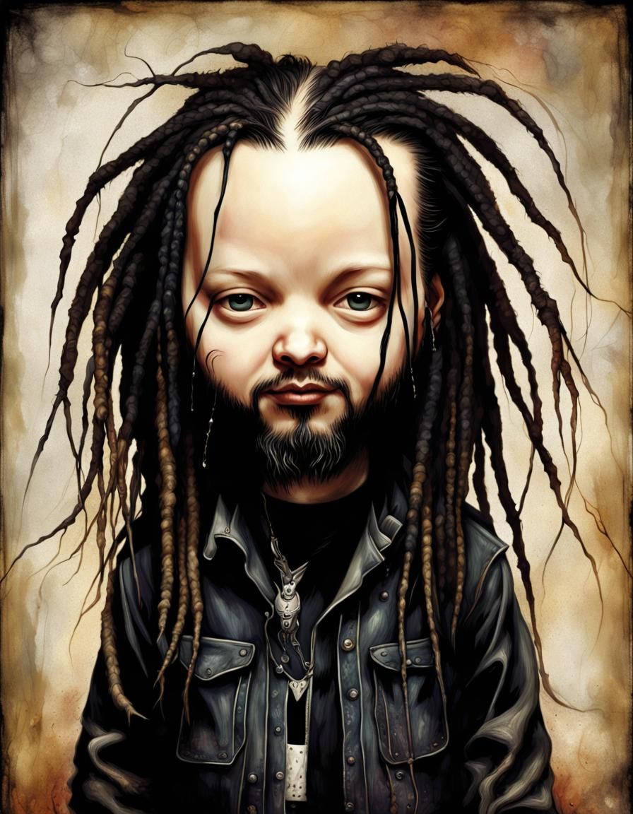 "Jonathan Davis: the singer from KoRn": photograph by Stephen Gammell ...