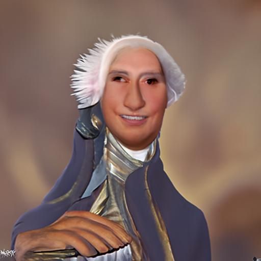 George Washington - AI Generated Artwork - NightCafe Creator