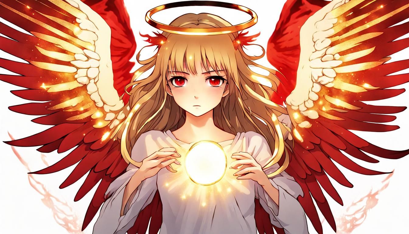 An angel casting a spell to bless you 😍 - AI Generated Artwork ...