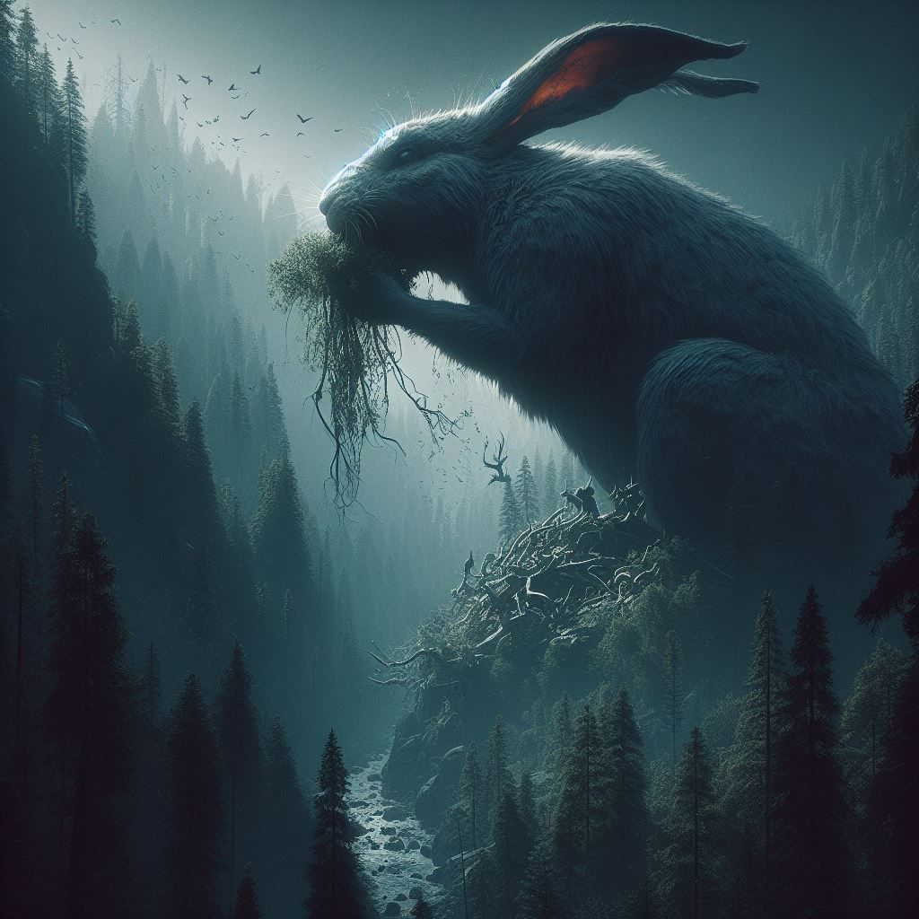 Dark Bunny - AI Generated Artwork - NightCafe Creator
