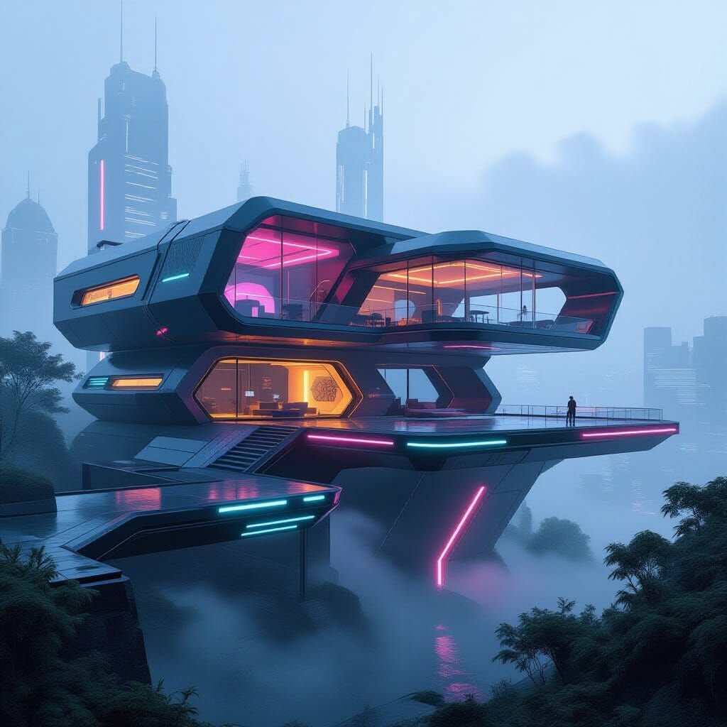 model of a hyper futuristic house - Hyper Futuristic House ...