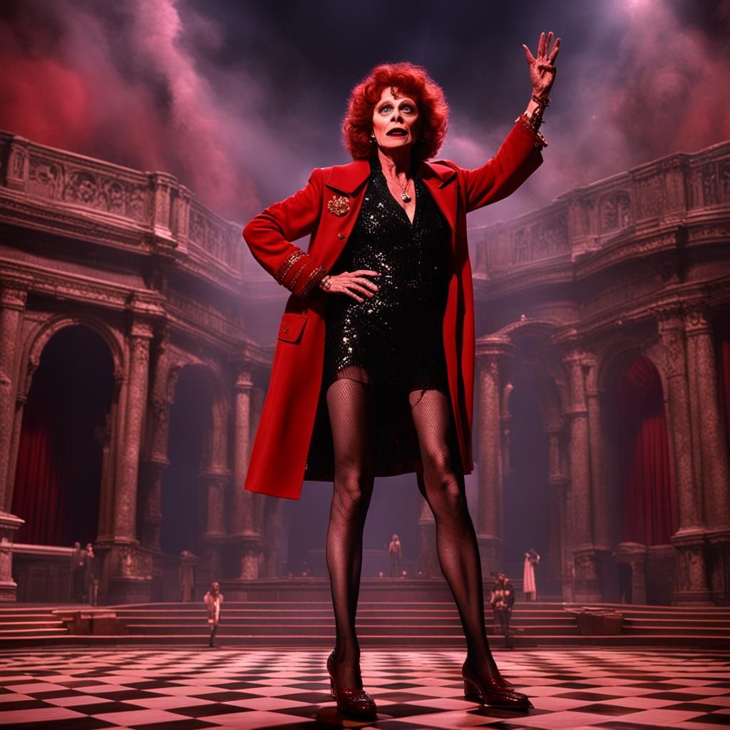 Susan Sarandon in a scene from the film The Rocky Horror Picture Show ...