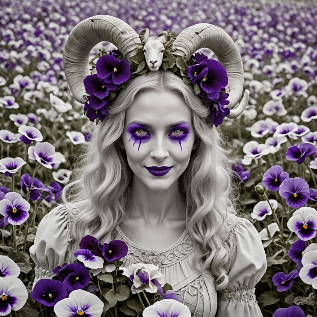 Pansie - AI Generated Artwork - NightCafe Creator