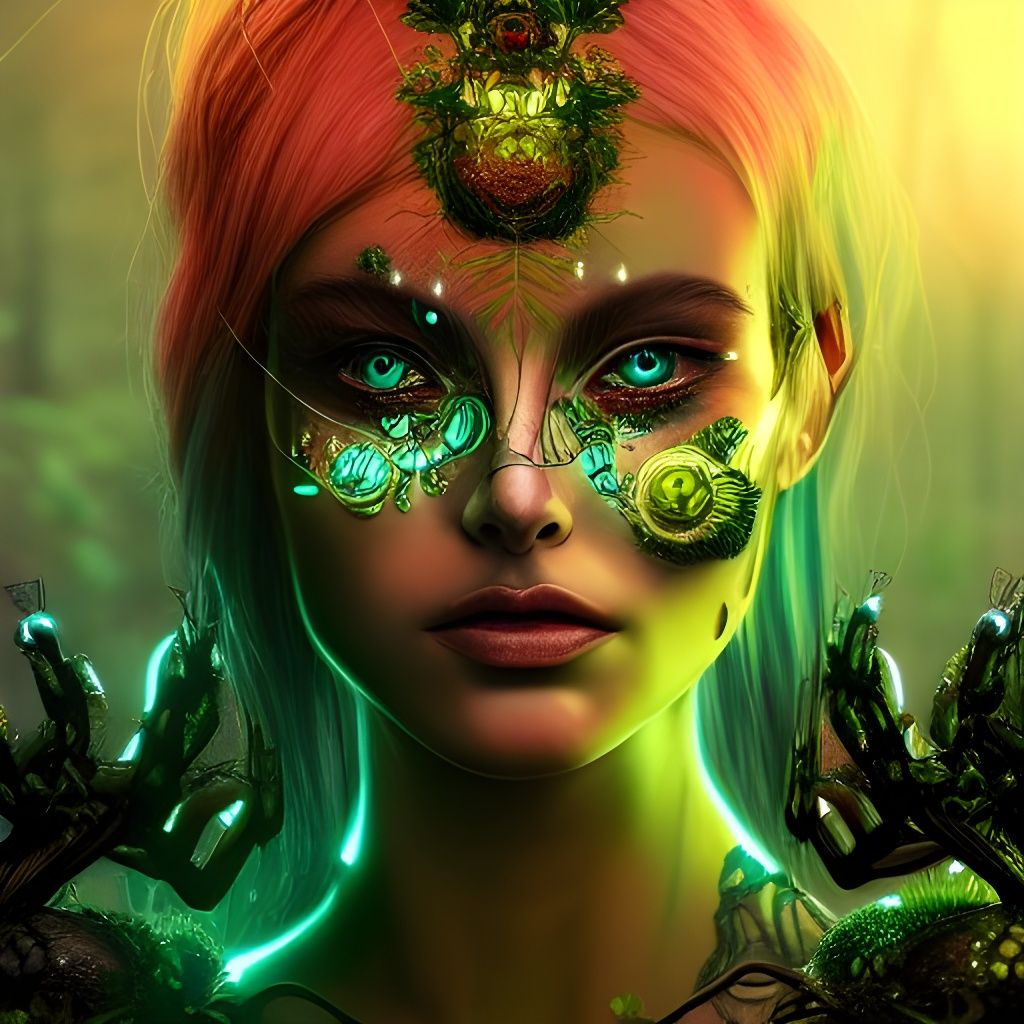 Gaia Personified : r/nightcafe