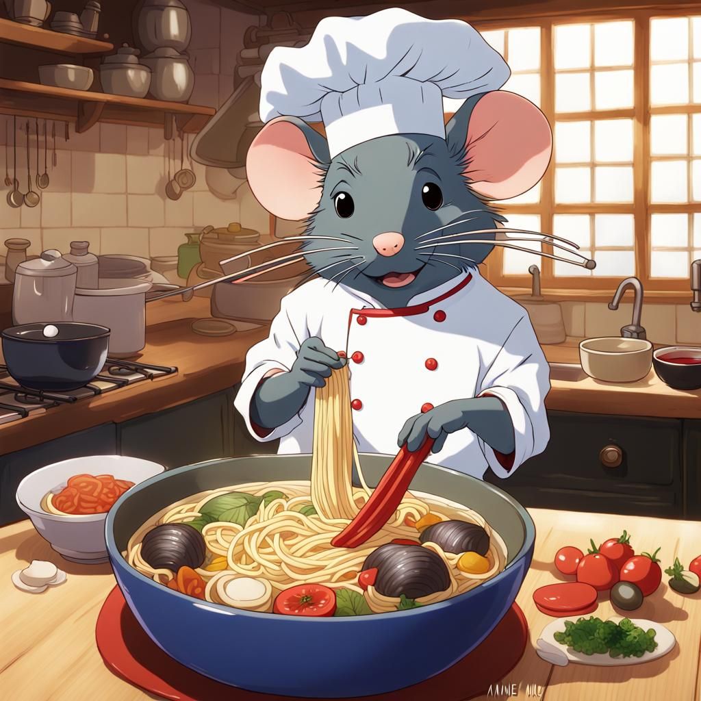 Rat Ramen Character - AI Generated Artwork - NightCafe Creator