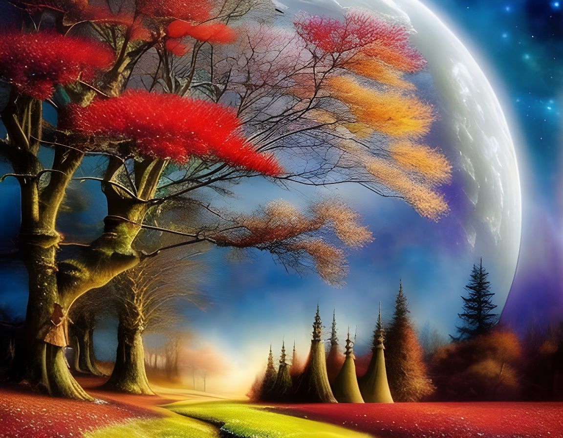 Fall - AI Generated Artwork - NightCafe Creator