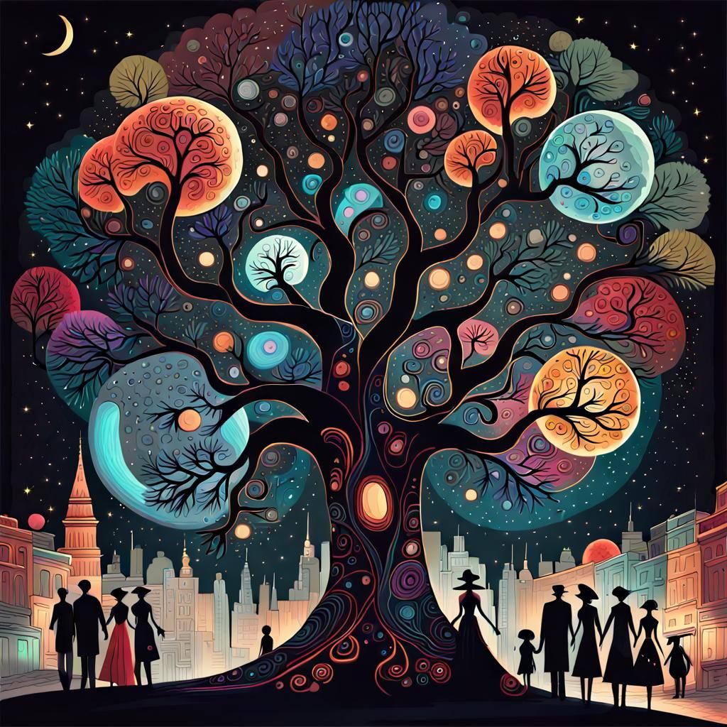 tree - AI Generated Artwork - NightCafe Creator