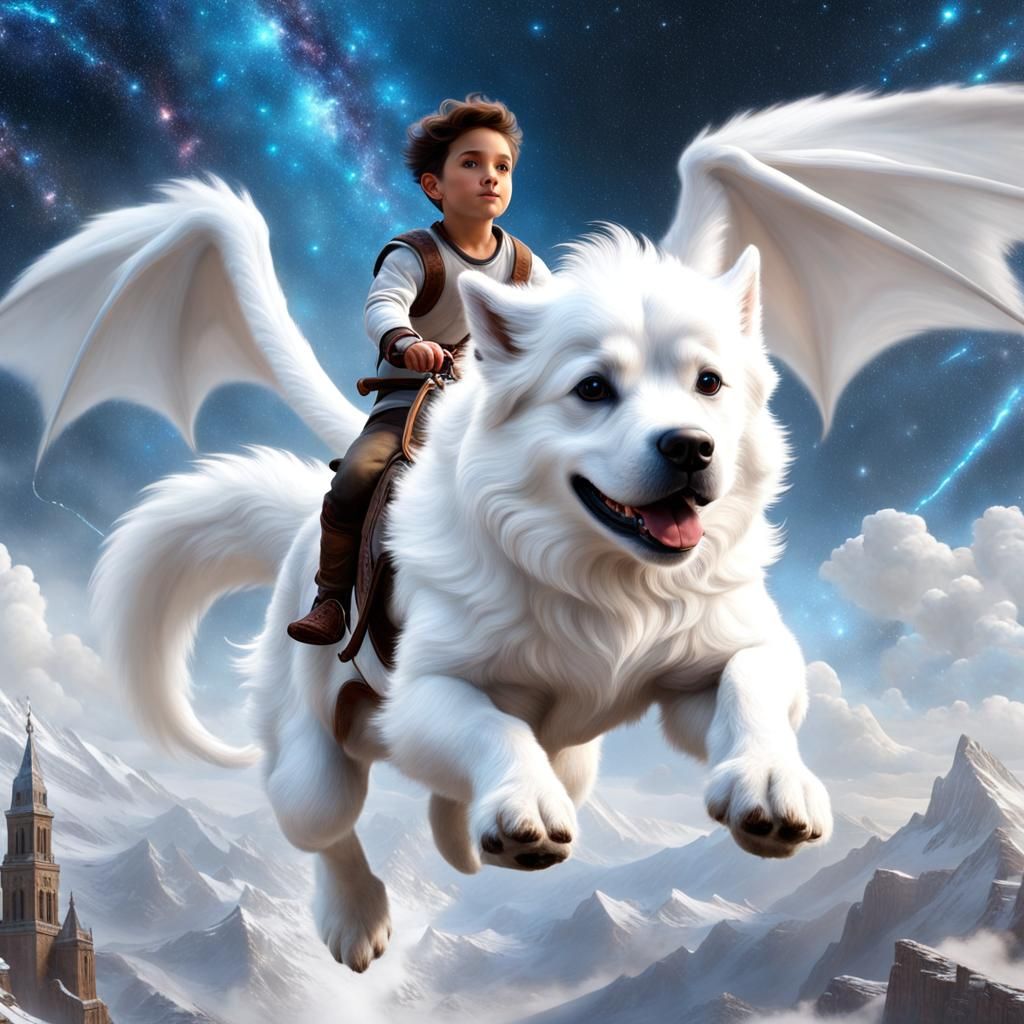 Mythical Dog - AI Generated Artwork - NightCafe Creator