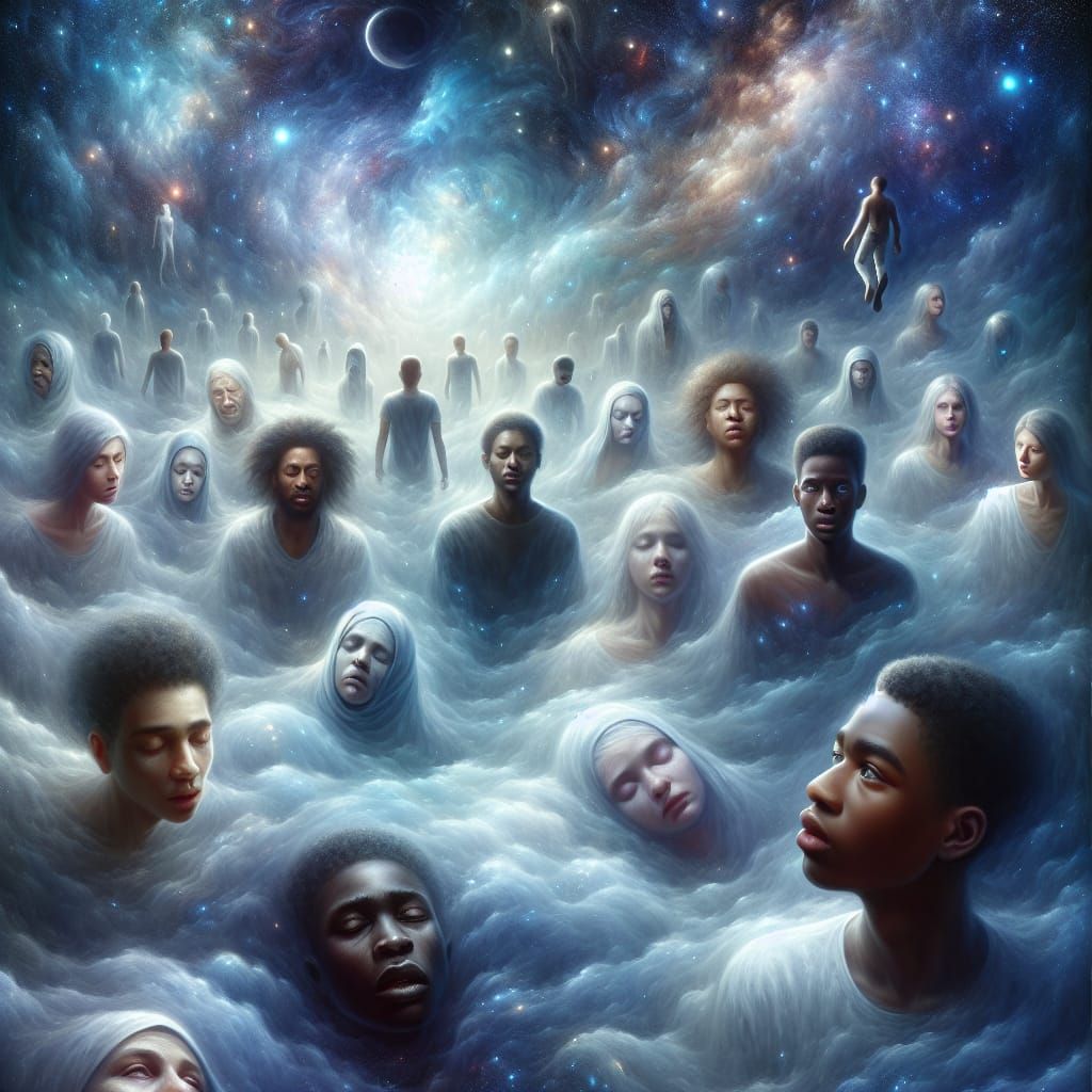 Collective consciousness - AI Generated Artwork - NightCafe Creator