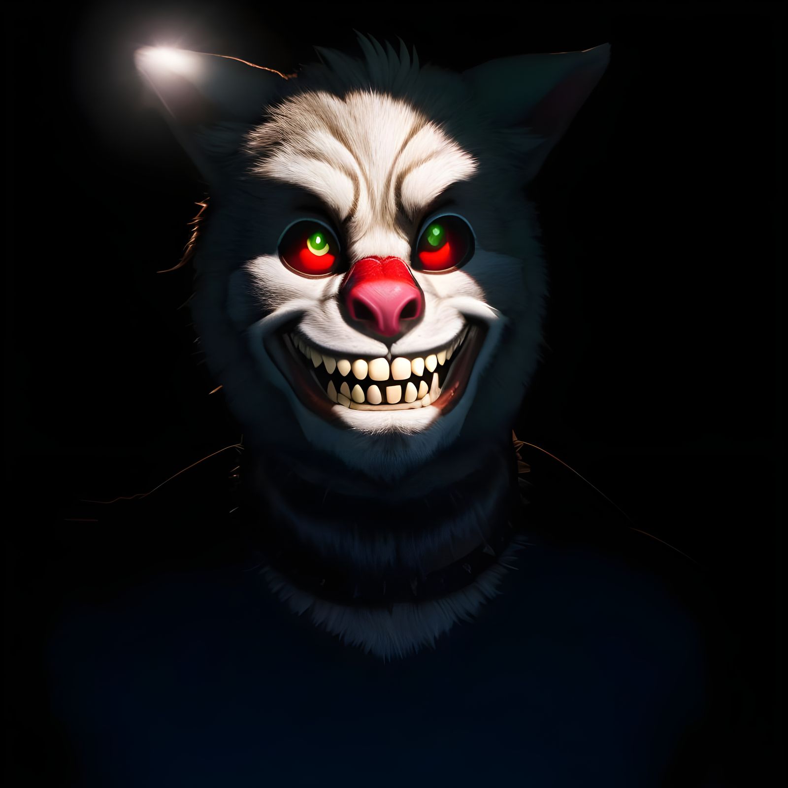 a grinning, beastly fool at night - AI Generated Artwork - NightCafe ...
