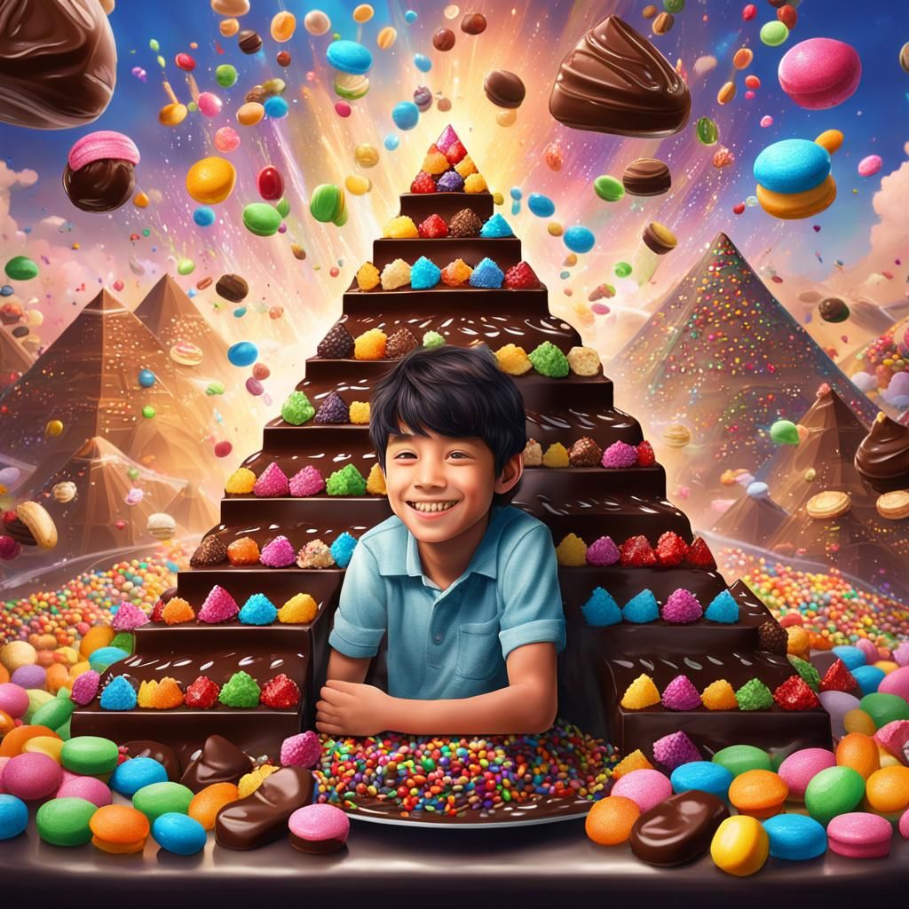 world of sweets 2 - AI Generated Artwork - NightCafe Creator