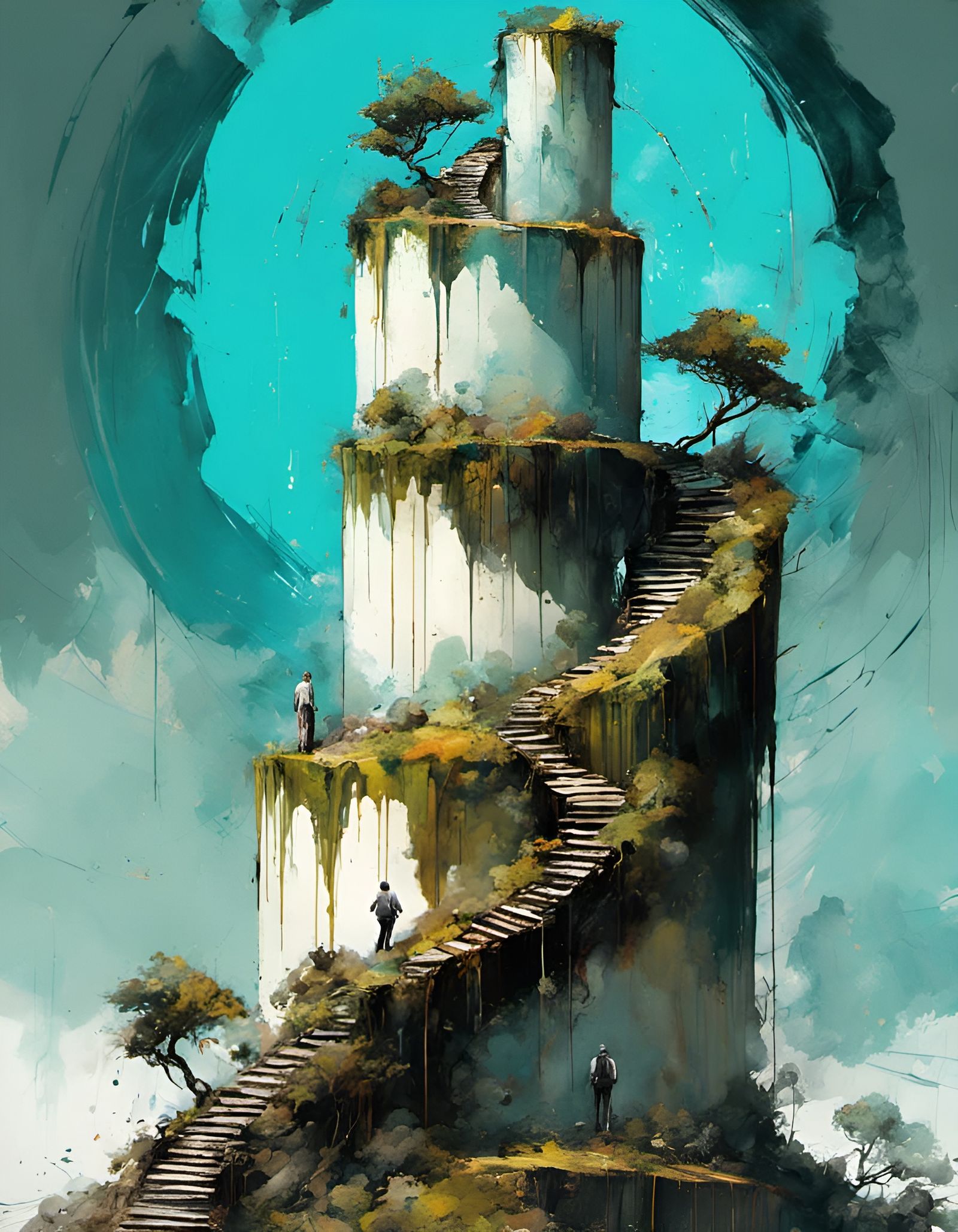 Step by step - AI Generated Artwork - NightCafe Creator