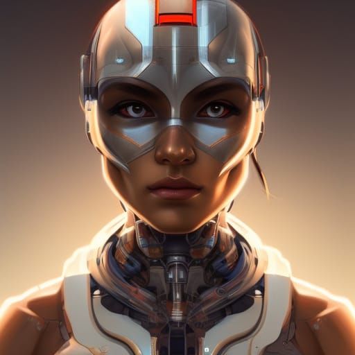 Cyborg woman - AI Generated Artwork - NightCafe Creator