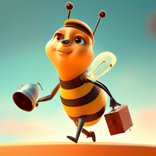 Proud Bee Boi - AI Generated Artwork - NightCafe Creator