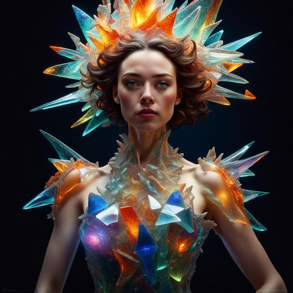 Full body portrait attractive beautiful woman - AI Generated Artwork ...