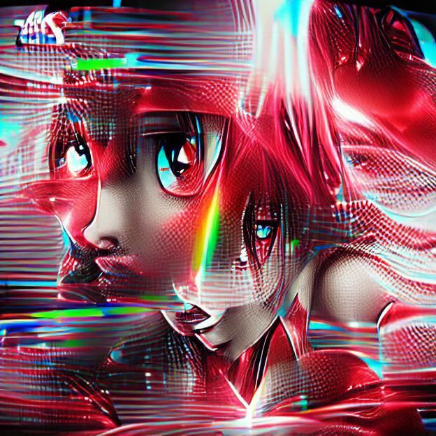 A matrix distortion - AI Generated Artwork - NightCafe Creator