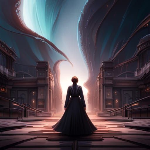 Warping reality - AI Generated Artwork - NightCafe Creator