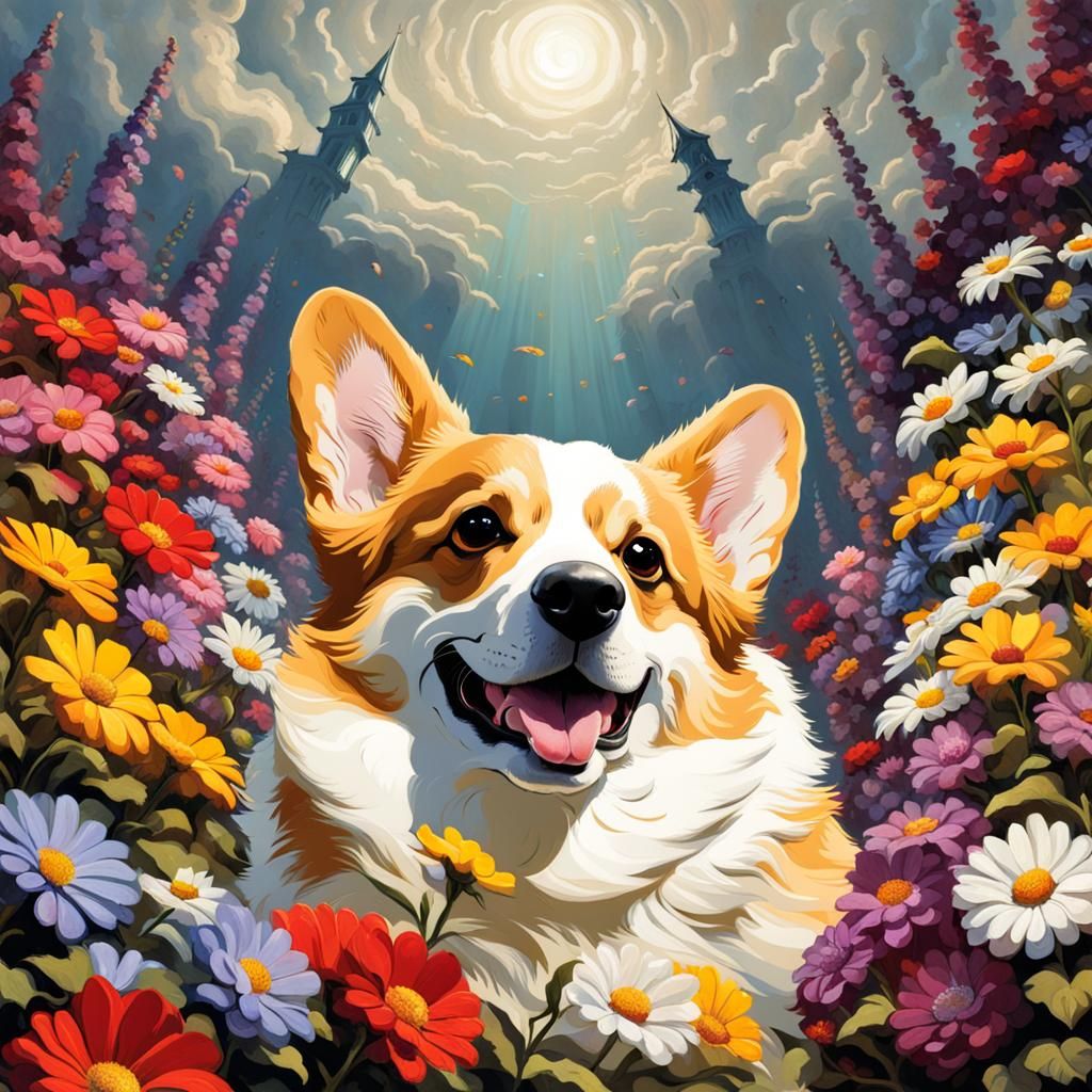 Corgi - AI Generated Artwork - NightCafe Creator