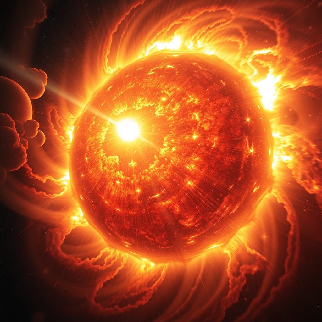 Star from the perspective of a spectrometer