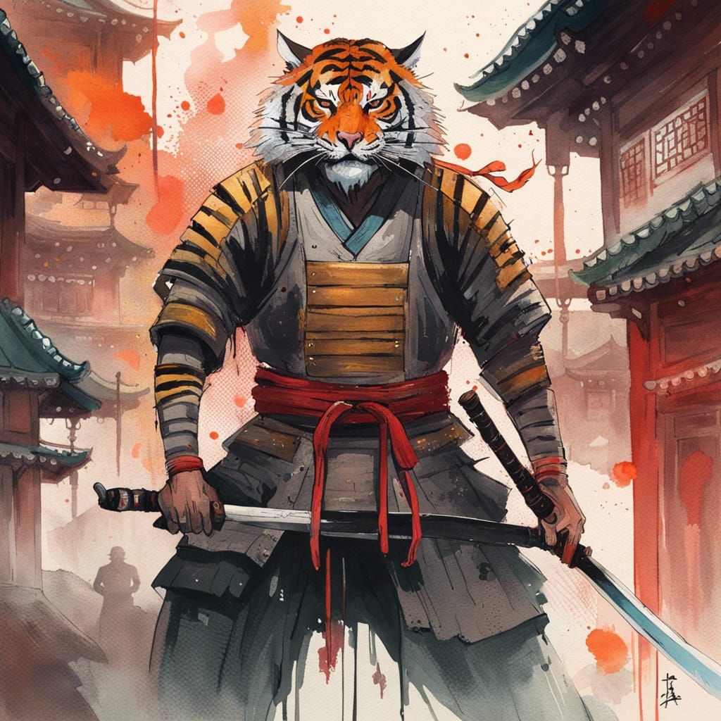 Ronin - AI Generated Artwork - NightCafe Creator