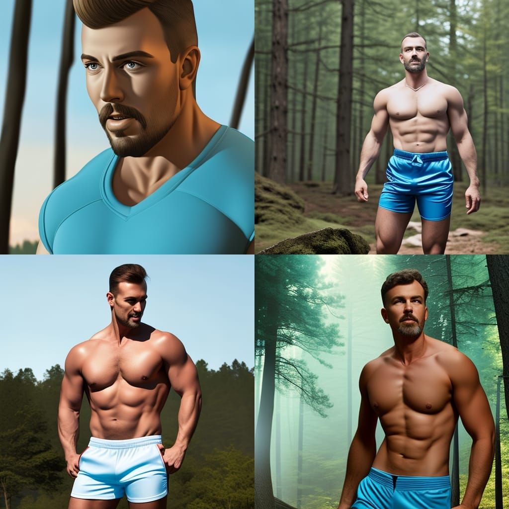 The beauty of men - AI Generated Artwork - NightCafe Creator