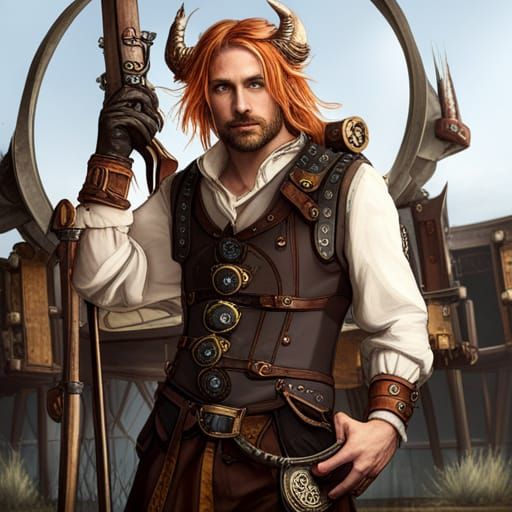 steampunk viking - AI Generated Artwork - NightCafe Creator