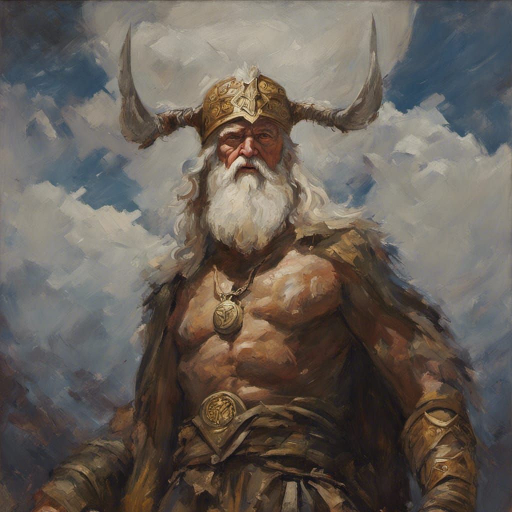 Alemanni Tribe Leader - AI Generated Artwork - NightCafe Creator