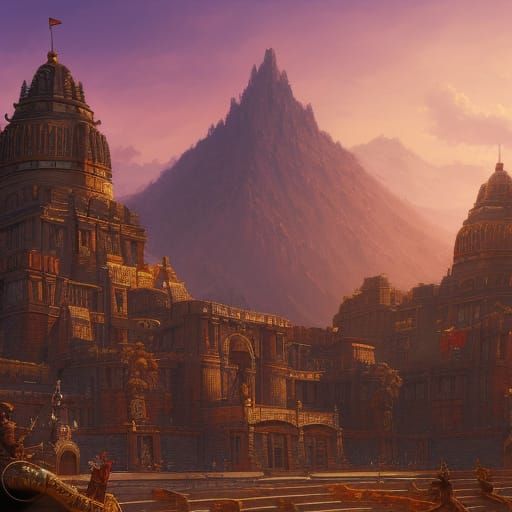 Aztec Empire during it's golden age - AI Generated Artwork - NightCafe ...