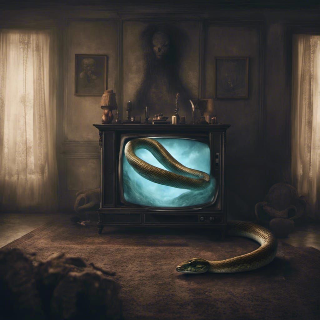 Poisonous Pixel Snake - AI Generated Artwork - NightCafe Creator