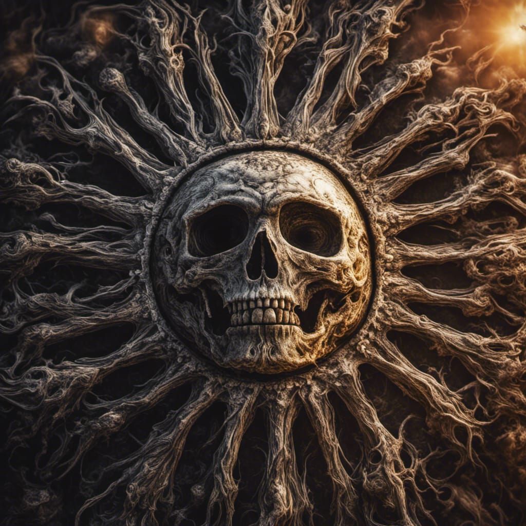 Death of the sun - AI Generated Artwork - NightCafe Creator