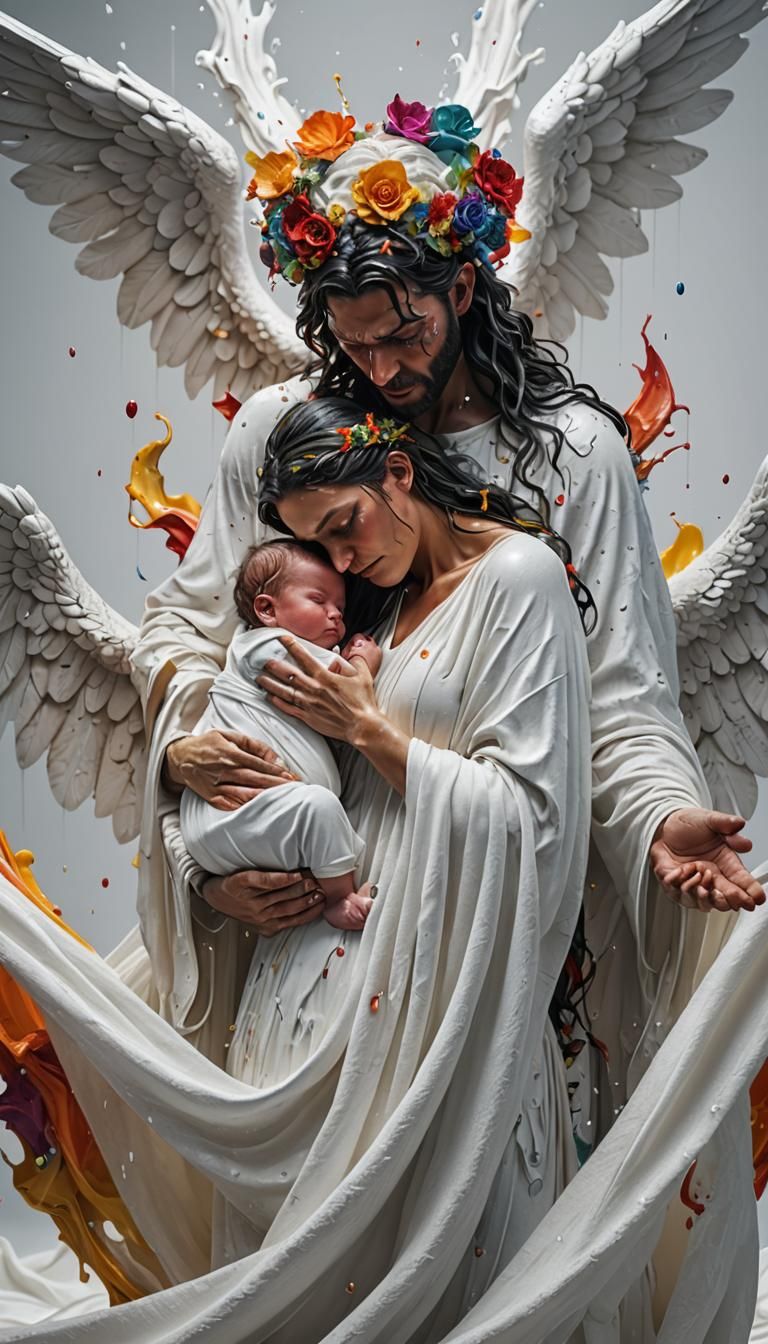 angel parents - AI Generated Artwork - NightCafe Creator